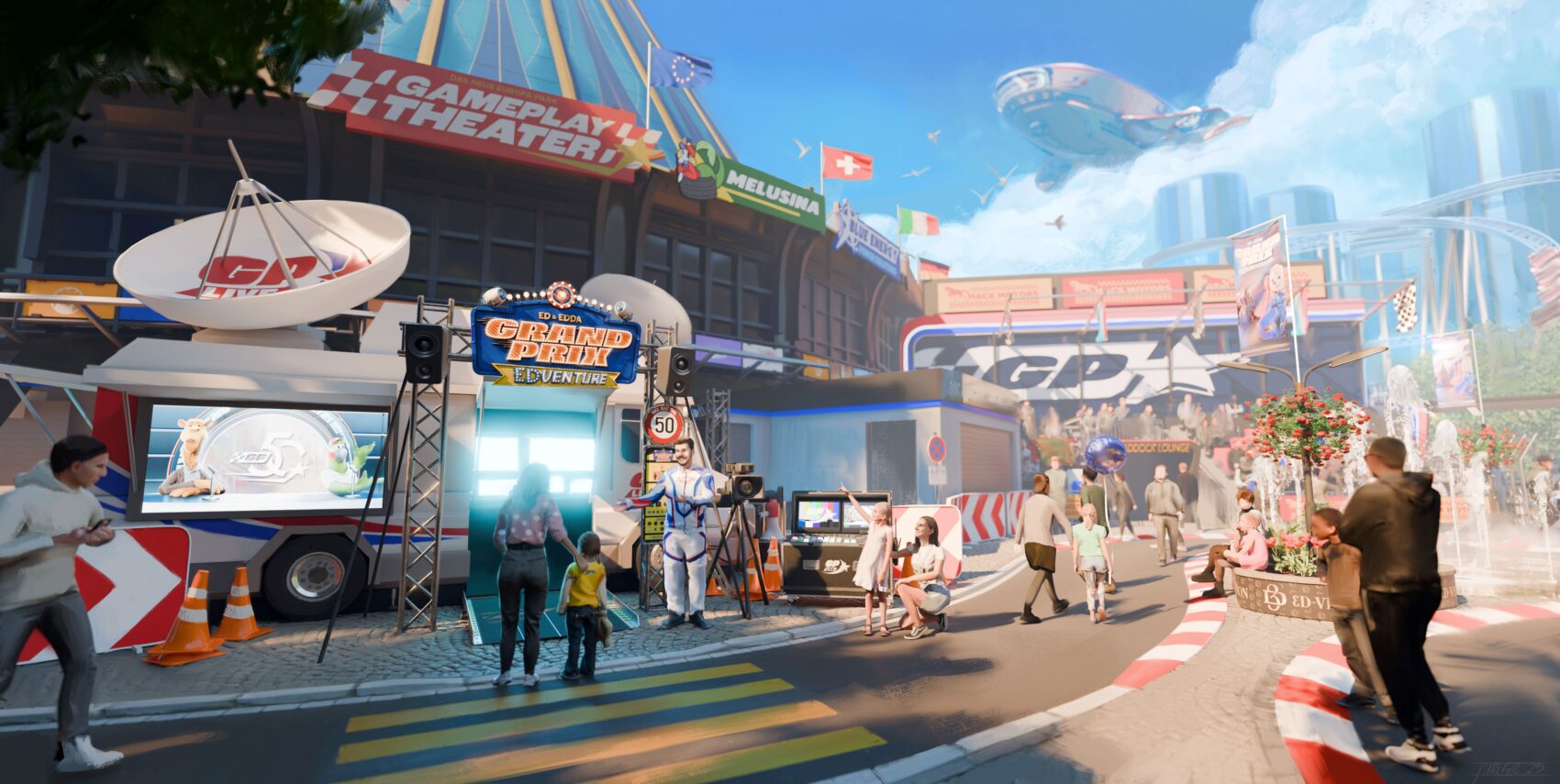 Hinter den Kulissen von GRAND PRIX EDventure: Eine Baustelle voller ...